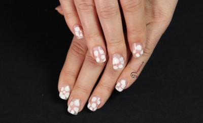 Novogodisnji crveni nokti sa srebrnim gliterom | Nokti | Lepotica.rs ...